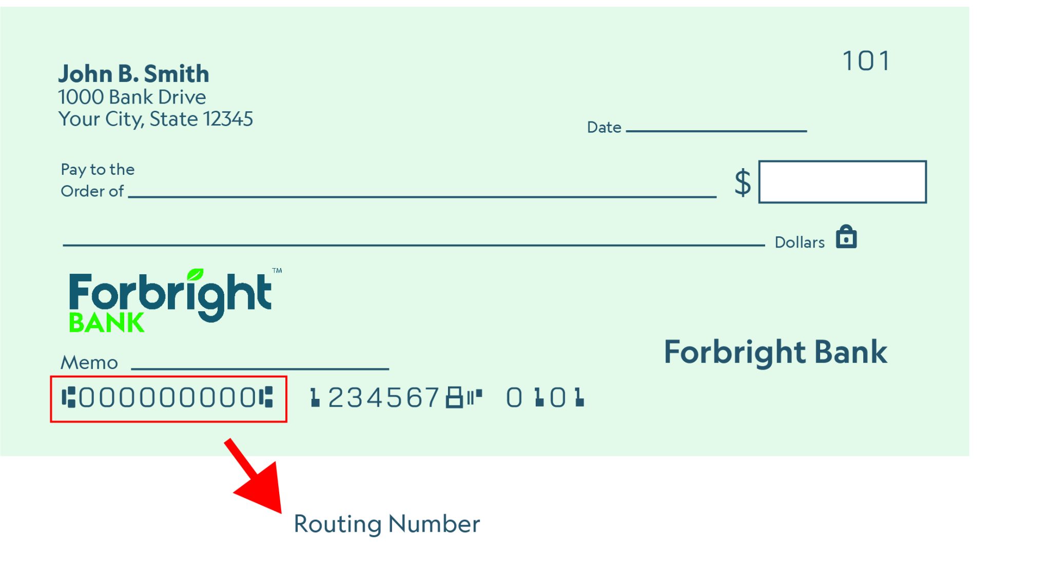 Forbright Bank Routing Numbers | Forbright Bank